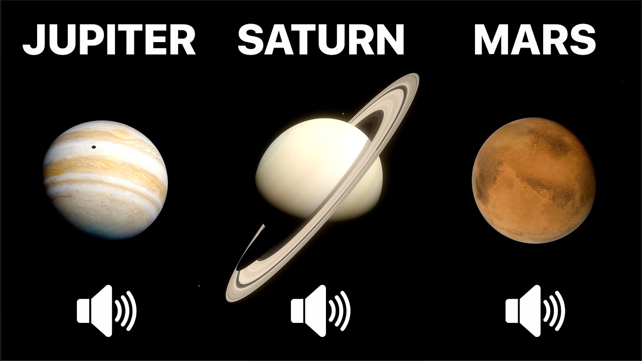 Sounds of the Planets in the Solar System! - YouTube