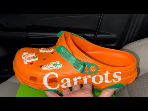 Crocs Carrots Anwar Orange Clog All Terrain shoes - YouTube