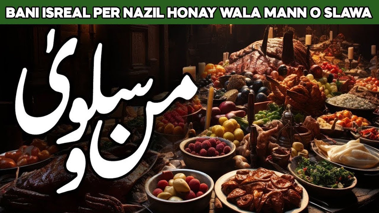 Story of Man O Salwa Food of Heaven | Mann O Salwa Ka Qissa | Manna And ...