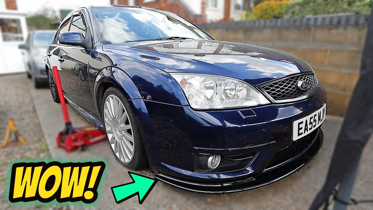Mondeo ST Front Splitter *Install* - YouTube
