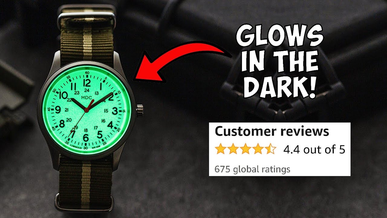 I bought the HIGHEST RATED Field Watch on Amazon- the MDC INFANTRY ...