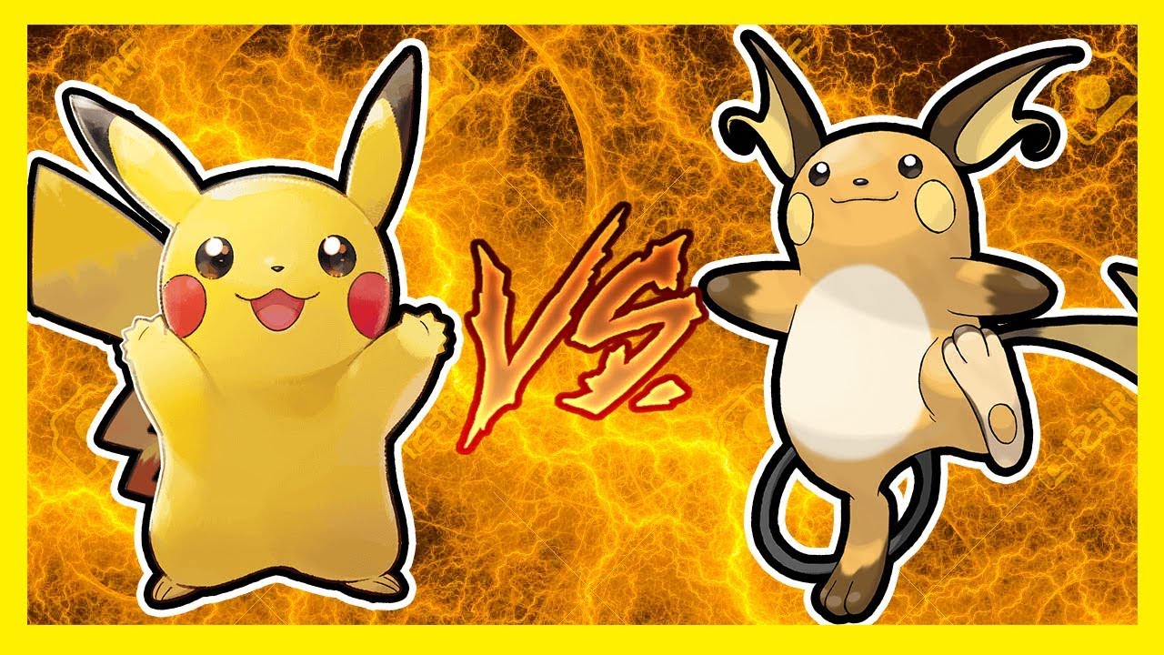 PIKACHU VS RAICHU! EPICKI POJEDYNEK! | Pokemon: Let's Go Pikachu ...