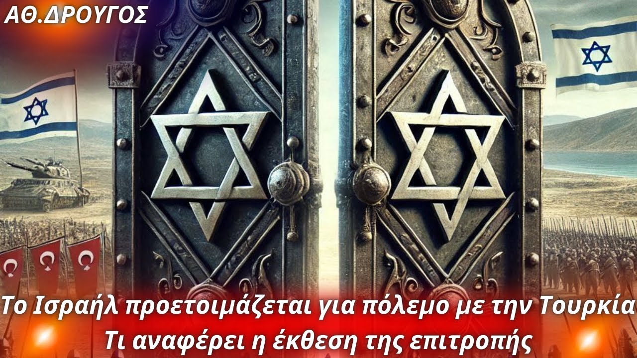 Αθανάσιος Δρούγος: Το Ισραήλ προετοιμάζεται για πόλεμο με Τουρκία-Τι ...