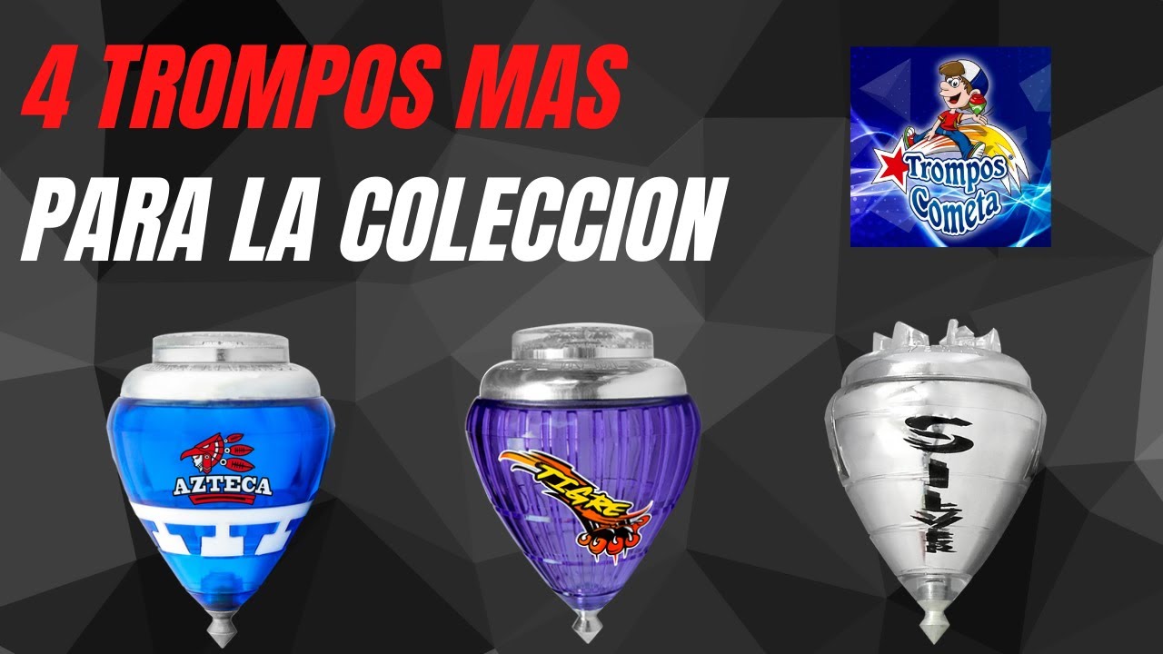 4 TROMPOS mas para la colección ( tigre, silver, cobra y azteca ) - YouTube