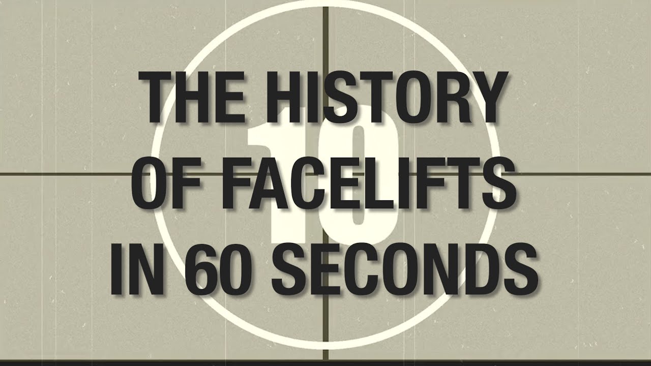 The History of Facelifts in 60 Seconds | Dr. Anil Shah - YouTube