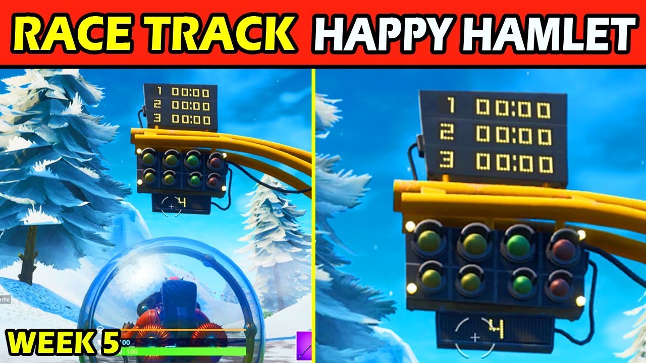 "Complete a Lap of the Race Track in Happy Hamlet" LOCATION GUIDE! WEEK ...