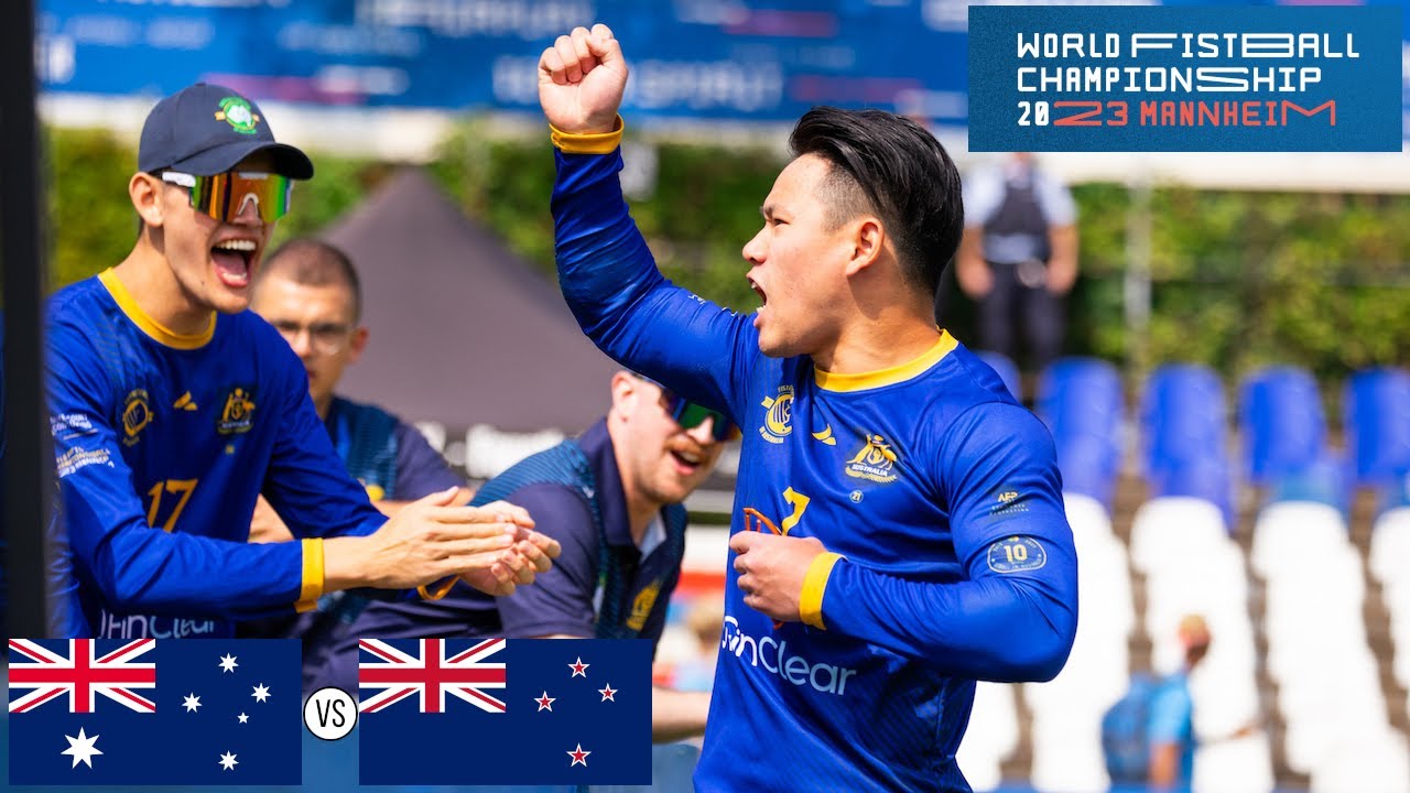 AUS vs NZL - Group Stage (2023 Men's Fistball World Championships ...