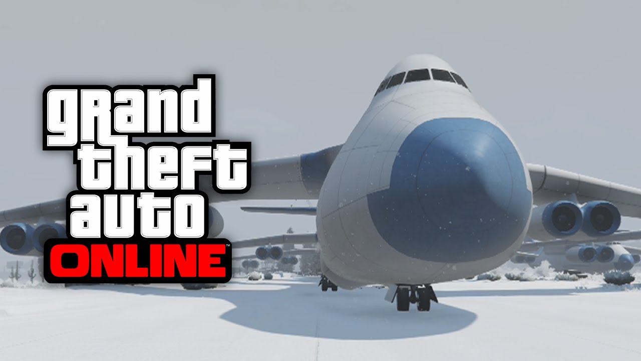 GTA 5 Online - CARGO PLANE ONLINE - GTA 5 Rare & Secret Vehicles (GTA 5 ...