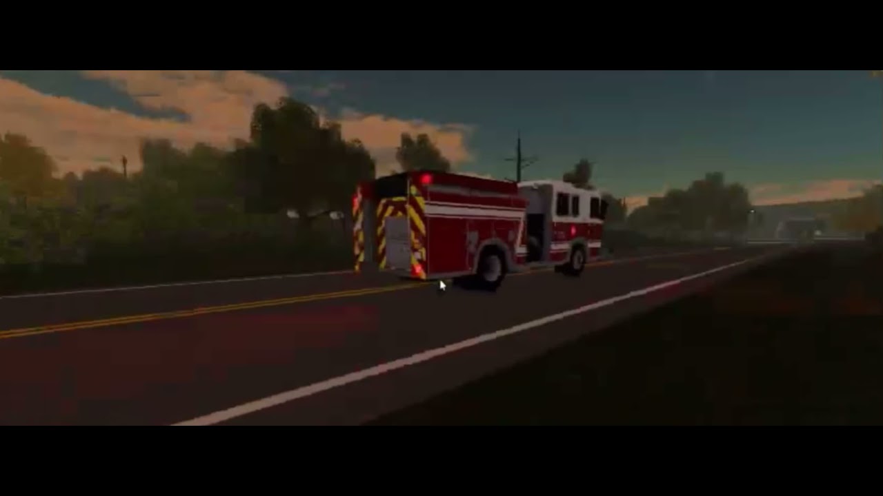 Valet5000 fire truck Roblox Edition - YouTube