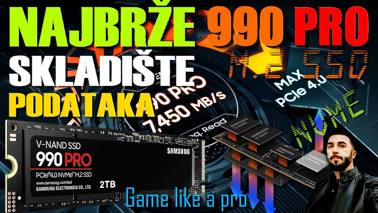 Najbrže skladištenje podataka | Samsung 990 Pro NVMe M.2 | RAID0 x 2 ...