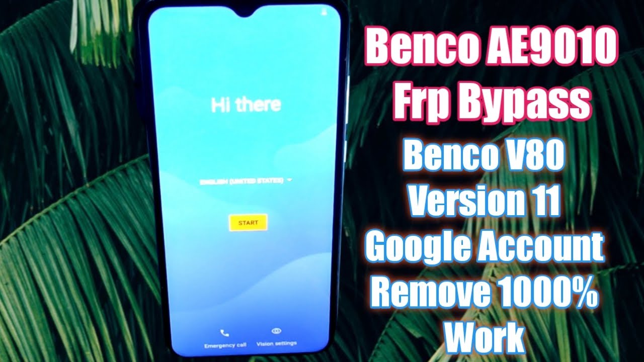 Benco V80 (AE9010) Frp Bypass l All Benco Version 11 Google Account ...