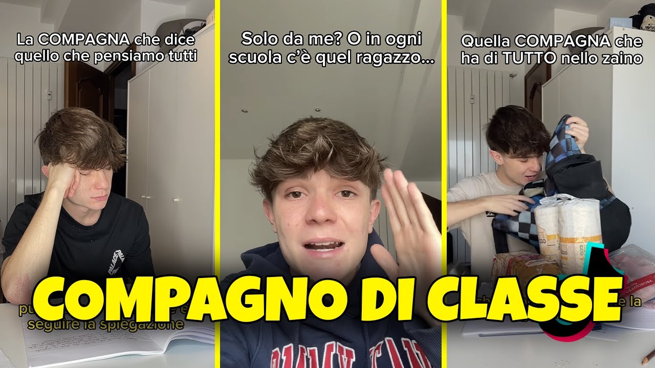 Tipi Di Compagni Di Classe Compilation Vagli3x 📚 Youtube