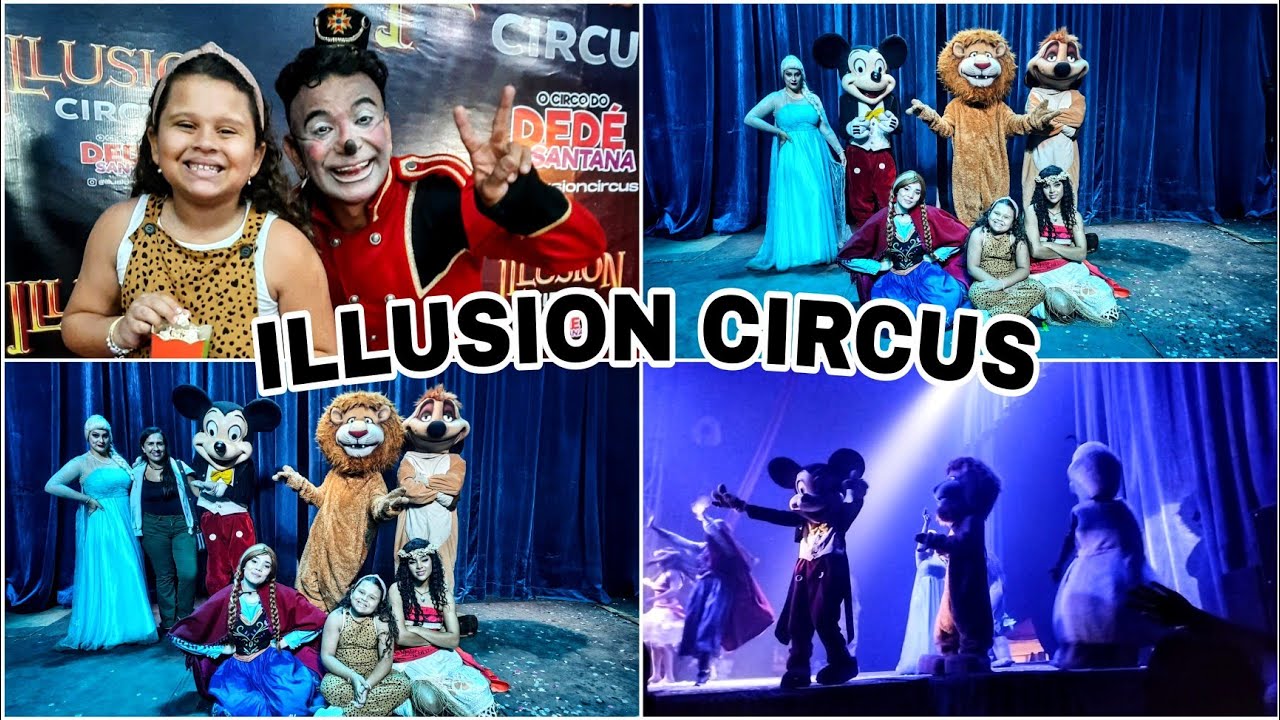 Mundo Disney .Illusion Circus parte 2 - YouTube