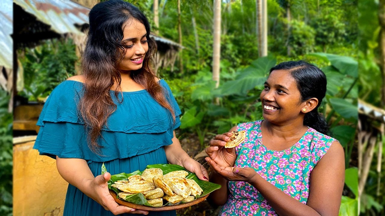 Honey yummy roti making lovely daughter and mom| family cooking |nature ...
