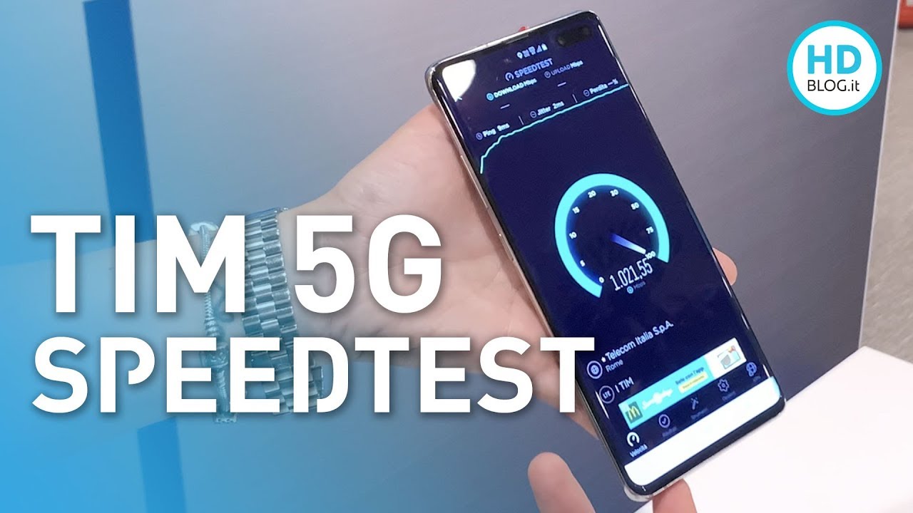 Abbiamo provato il 5G di TIM: SPEEDTEST e SERVIZI - YouTube