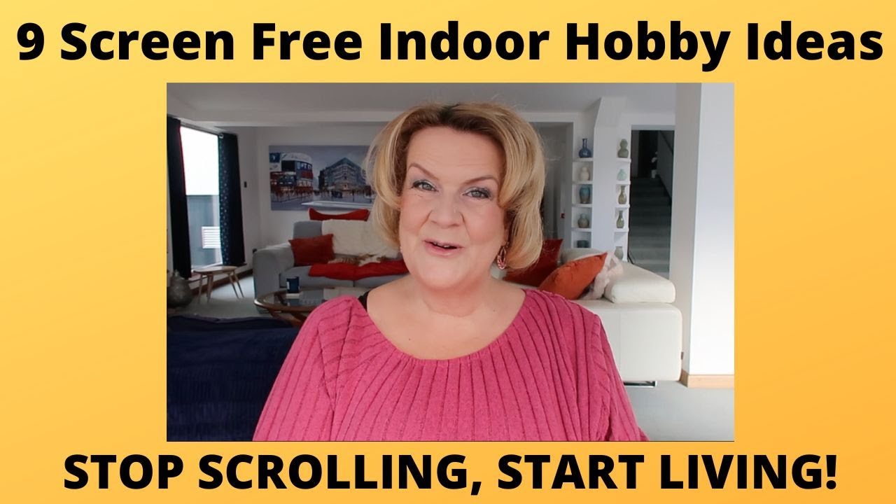 9 Screen Free Indoor Hobby Ideas - Stop Scrolling, Start Living! - YouTube