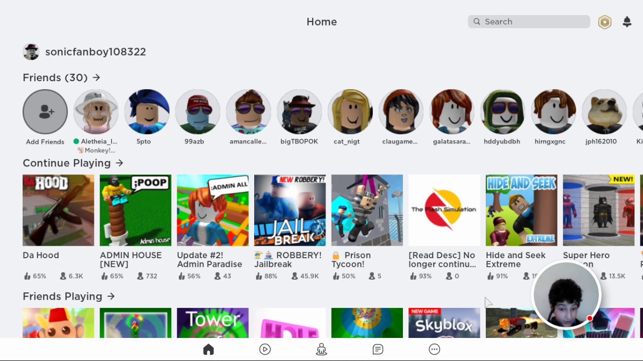 roblox with my alt - YouTube