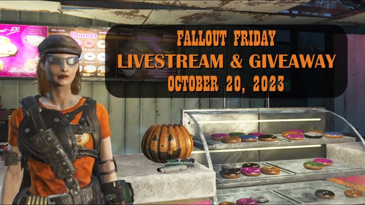 Announcement: Fallout Friday Halloween LIVESTREAM & GIVEAWAY on October ...