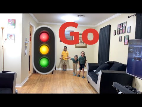 RED LIGht, GREEN LIGht, YELLOW LiGHt STOP GAME - YouTube