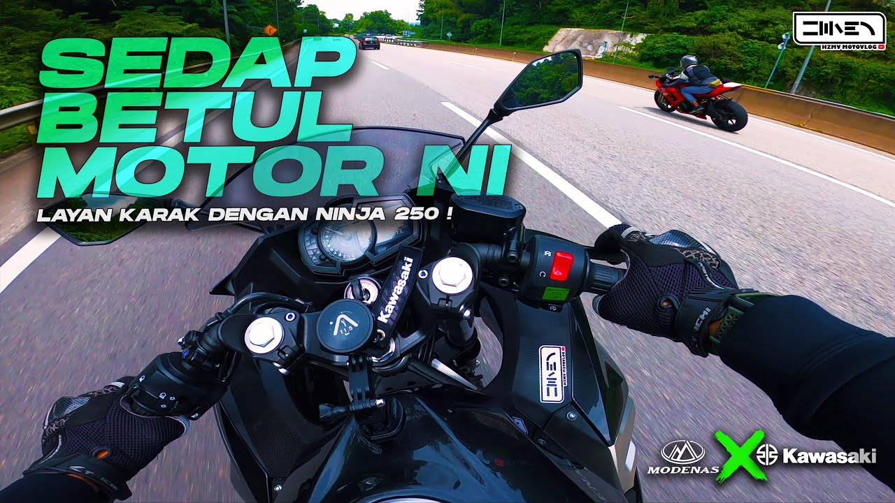 MOTOR NI SEDAP WEI GENTLE ! | Modenas Ninja 250 2022 [4K] - YouTube