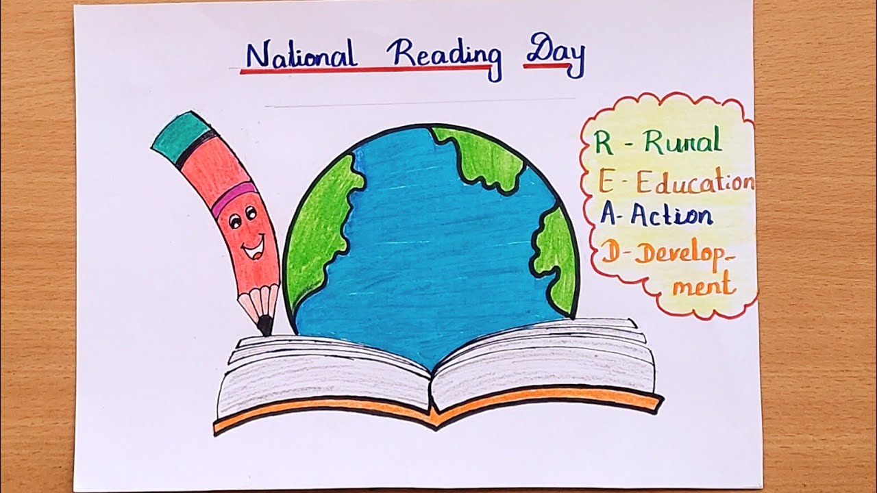 How To Draw National Reading Day Drawing Vayana Dinam Poster Drawing how-to-draw-national-reading-day-drawing-vayana-dinam-poster-drawing