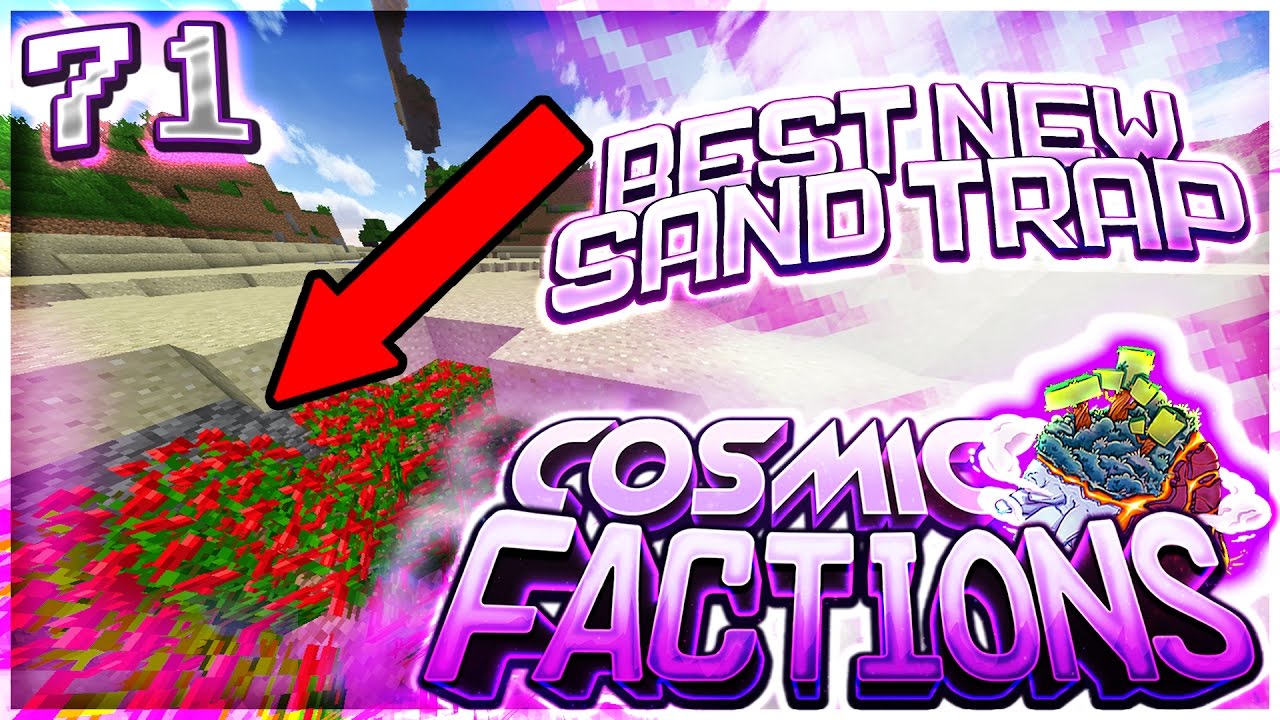 *NEW* INSANE FALLING SAND TRAP!! | Minecraft FACTIONS #71 (CosmicPvP) - YouTube