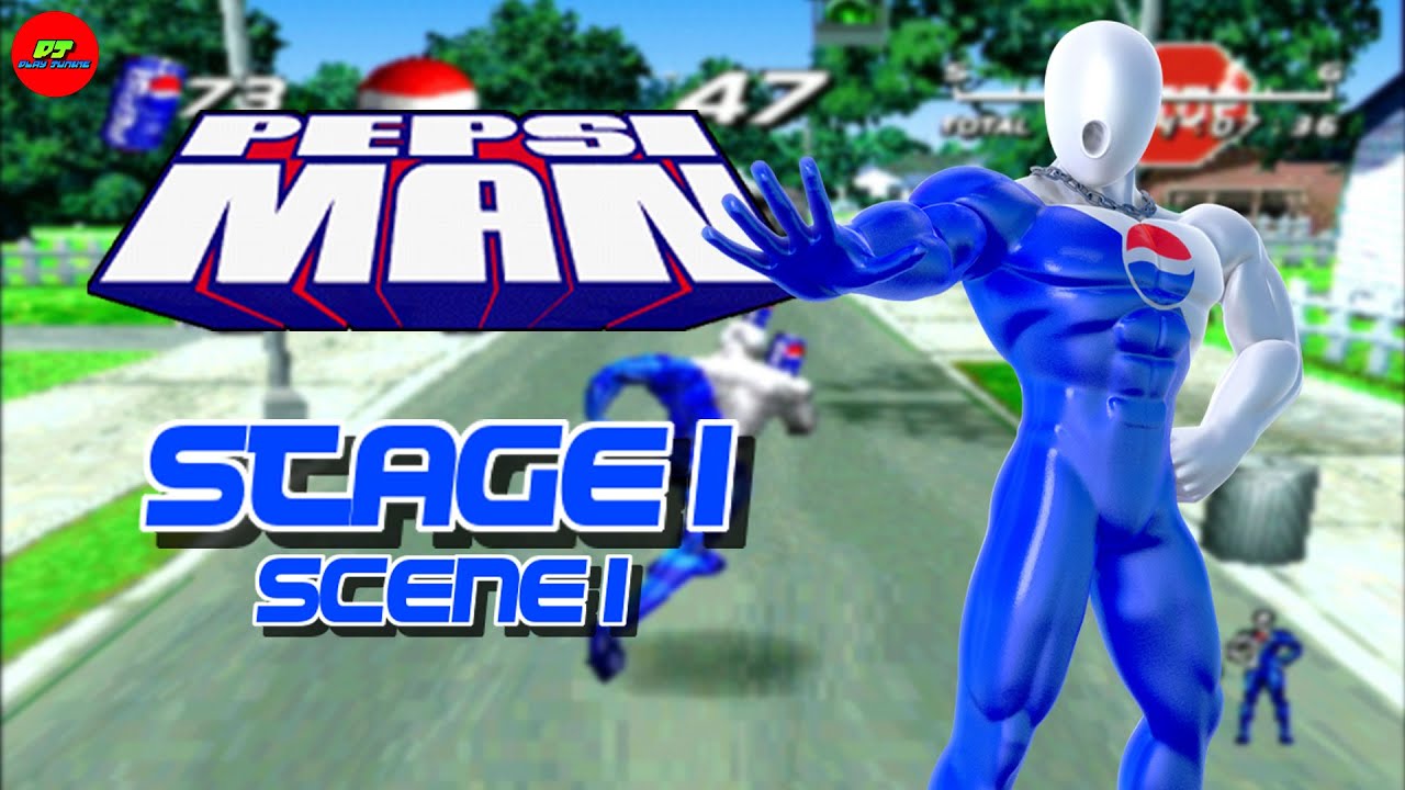 Pepsi Man: Stage 1 - Scene 1 - YouTube