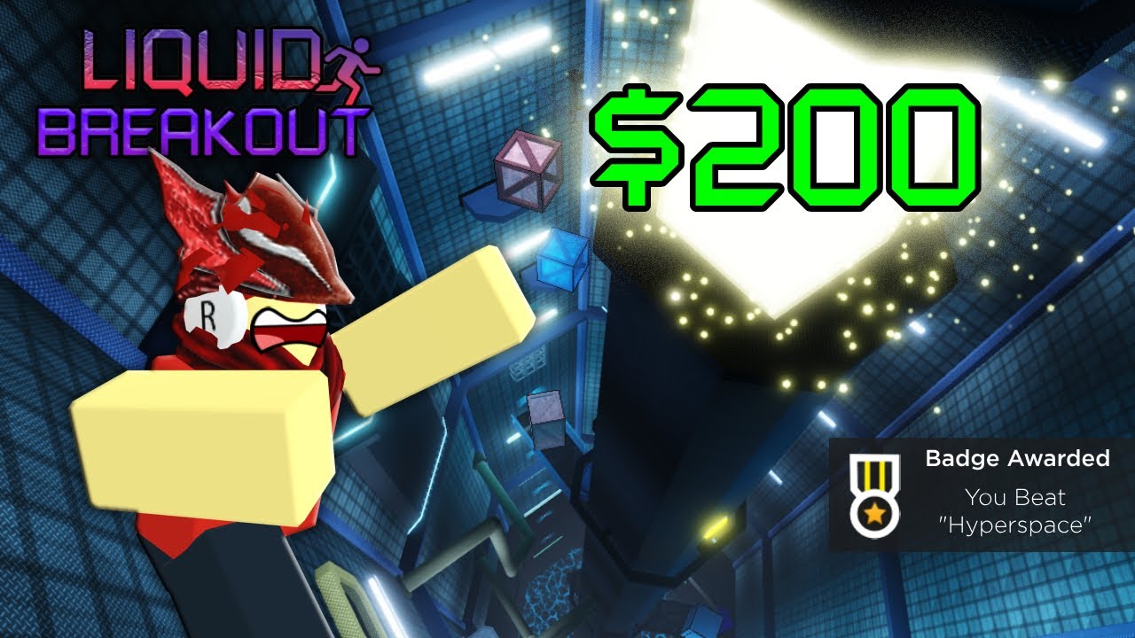 $200 Hyperspace Challenge in Liquid Breakout - YouTube