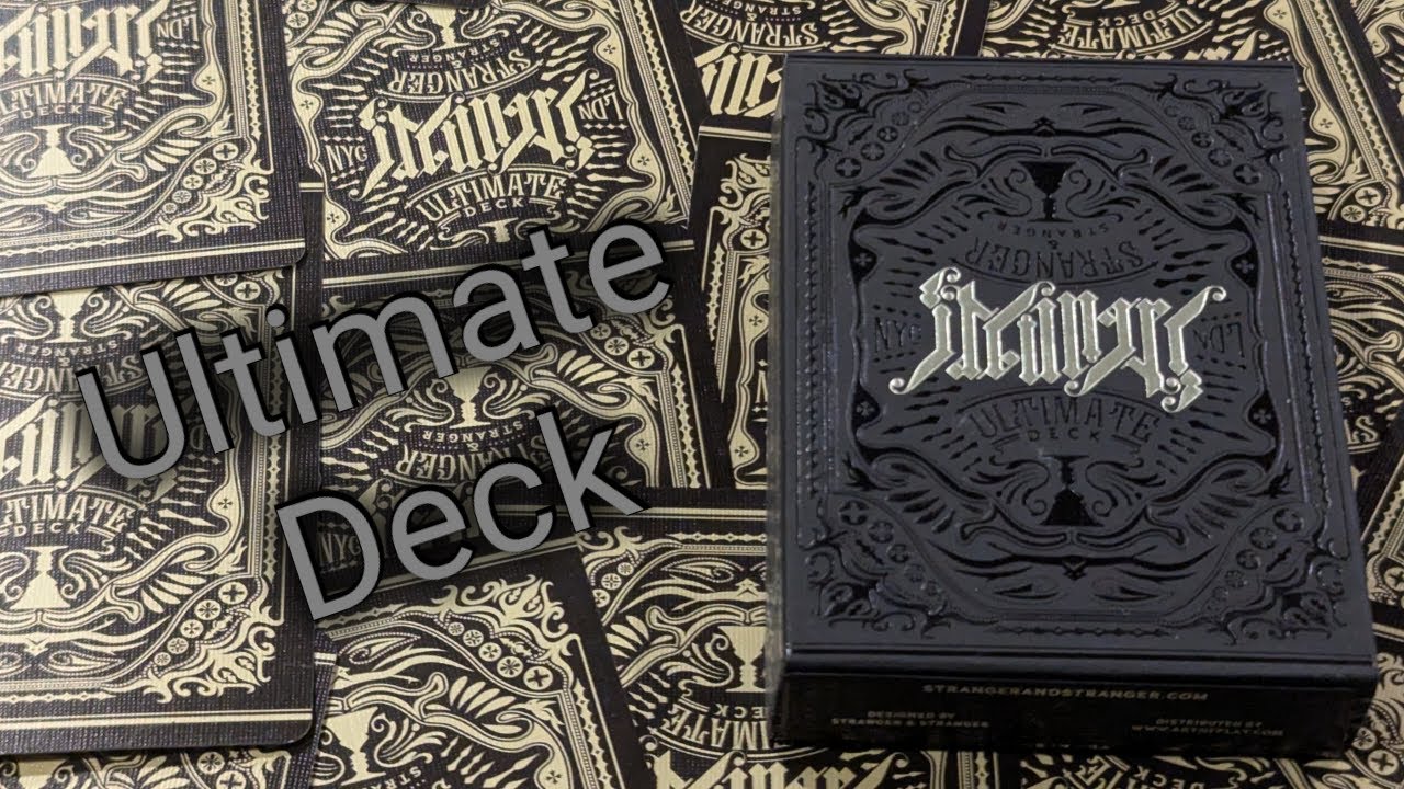 Daily deck review day 497 - Ultimate deck playing cards by Art of Play ...