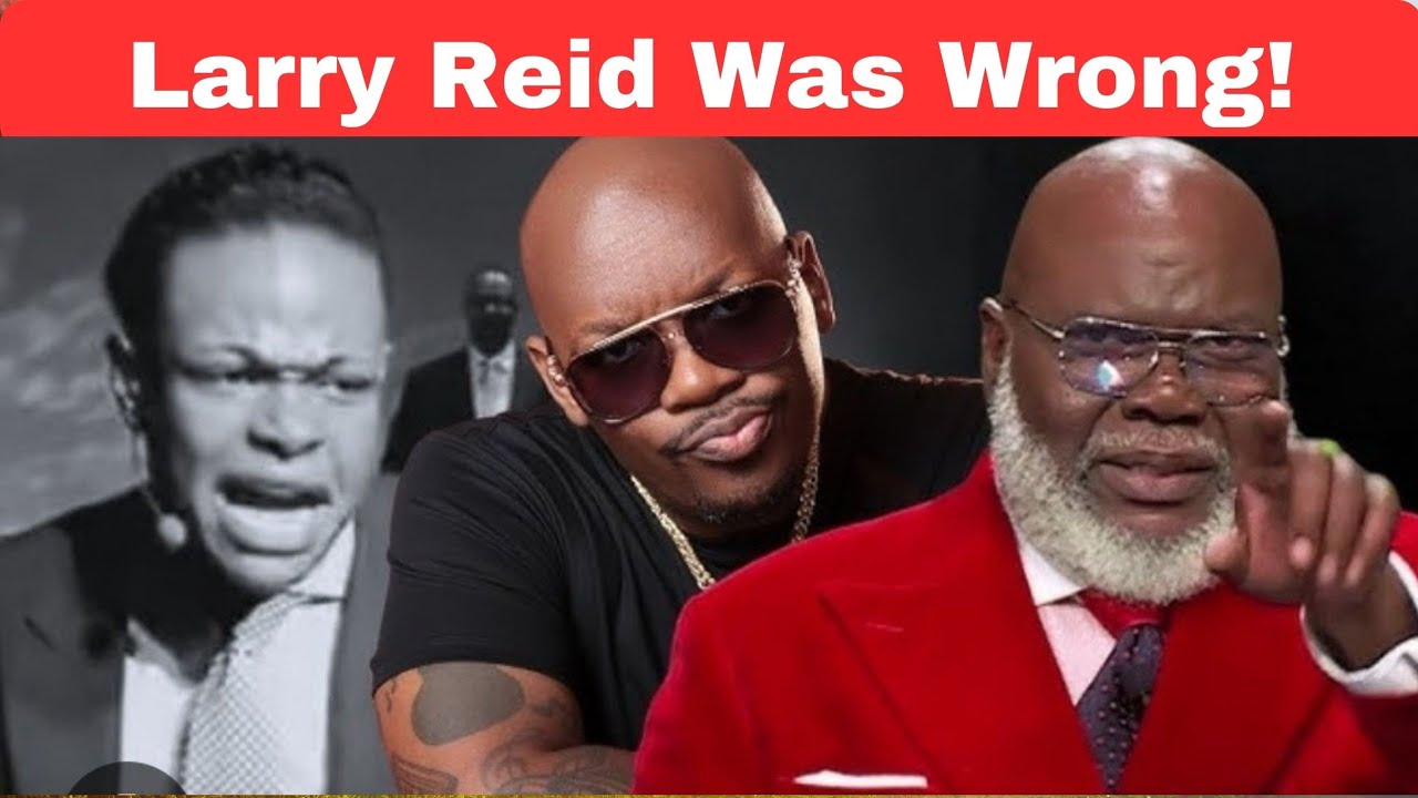 Taking it personal: Larry Reid shows messages from TD Jakes - YouTube