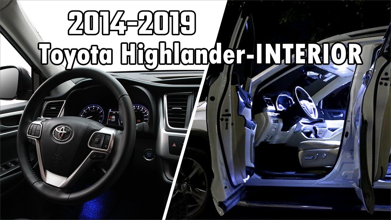 LOOK HERE! Amazing Car Mods/Toyota Highlander Interior Modify on 2014 ...