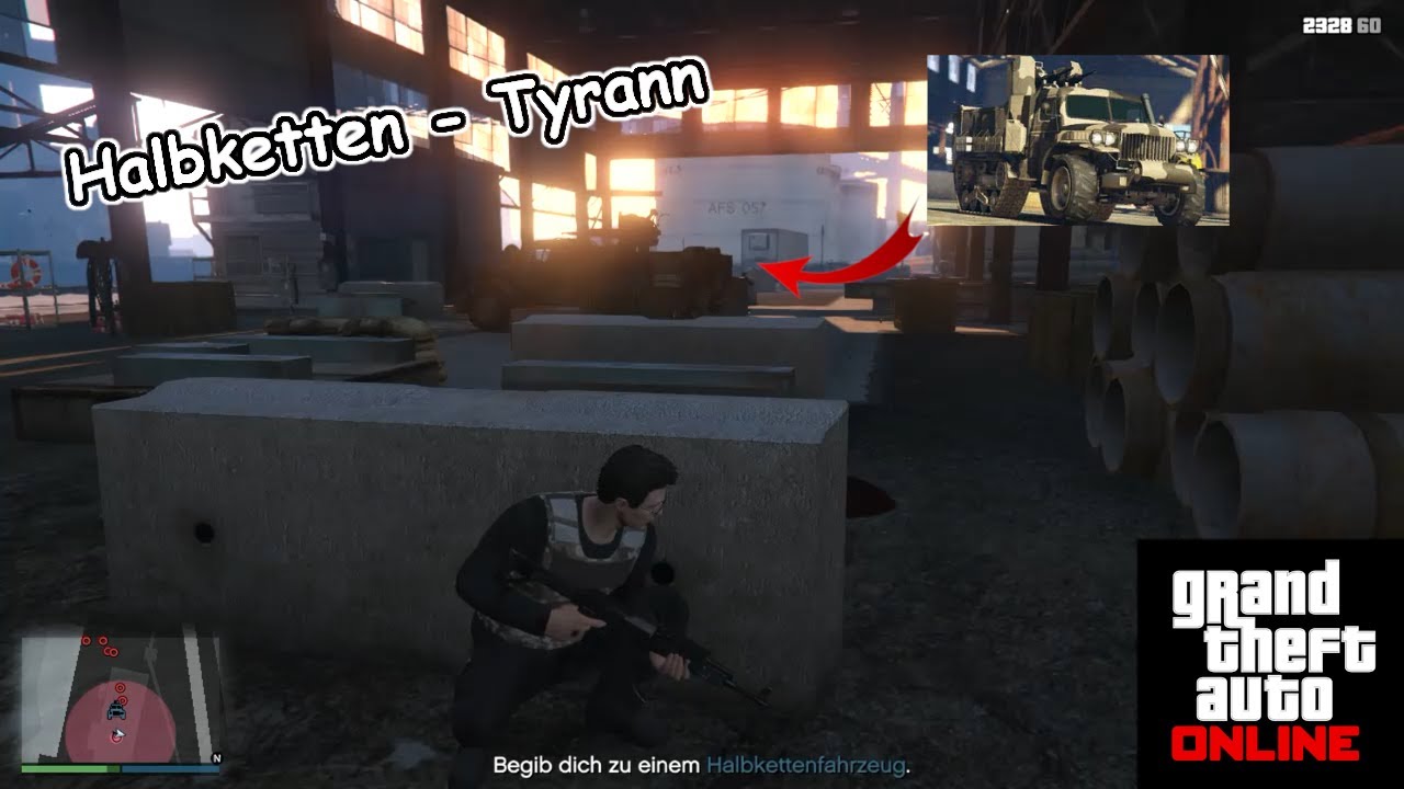 GTA 5 Online / Agent 14 / Halbketten Tyrann (Mission) - YouTube