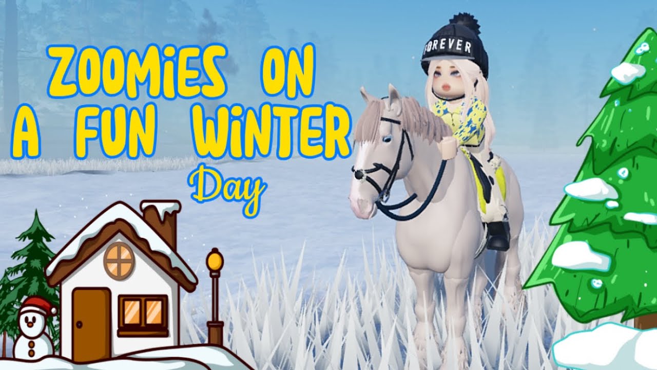 ZOOMIES ON A FUN WINTER'S DAY + CHRISTMAS BARN VLOG!!!! *fast* - YouTube