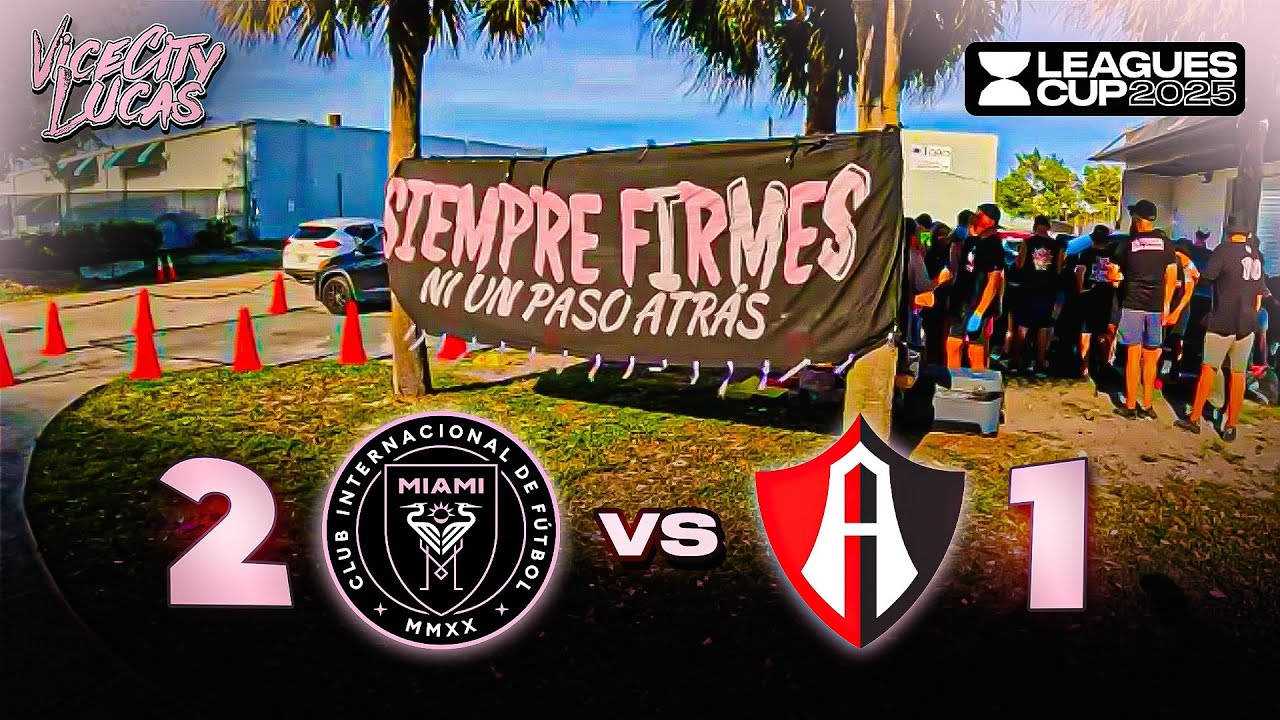INTER MIAMI (2) vs (1) ATLAS (LEAGUES CUP) - YouTube