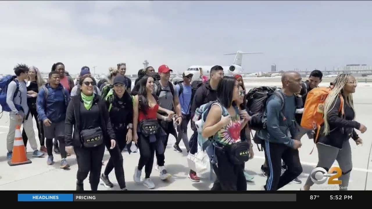 34th "Amazing Race" starting line is outside the U.S. - YouTube