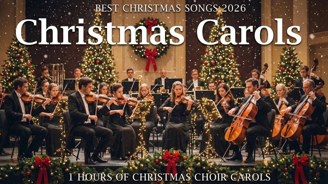 Instrumental Christmas Carols Choir & Orchestra in Peaceful Holiday ...