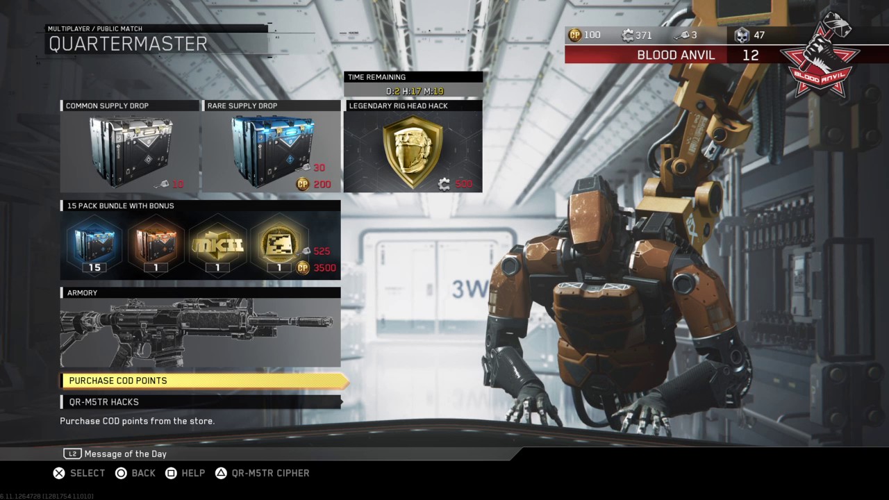 Call of Duty®: Infinite Warfare QR M5STER CIPHER!!!! - YouTube
