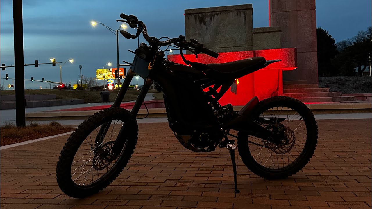 ALMOST TOTALED HIS BIKE TRYING THIS WHEELIE..(Surron adventure) - YouTube