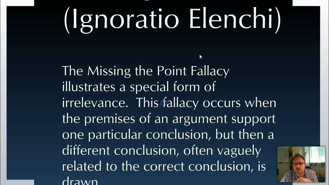 3A Fallacies in General, Revelavnce, & Weak Induction - YouTube