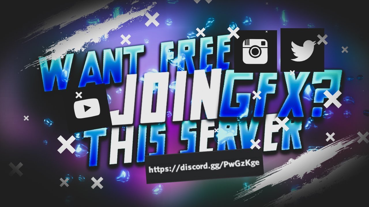 Join My Discord Server For Free GFX - YouTube