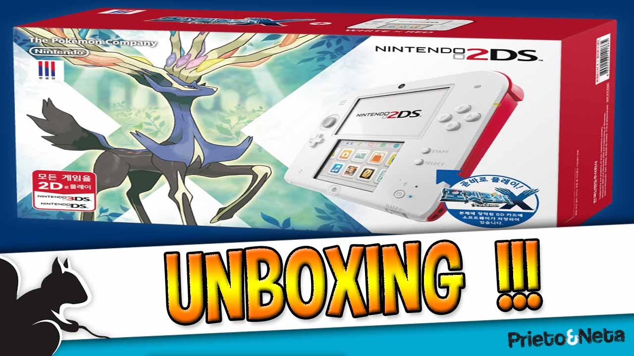 UNBOXING CON HISTORIA PERSONAL: Pack Nintendo 2DS + Pokémon X - YouTube
