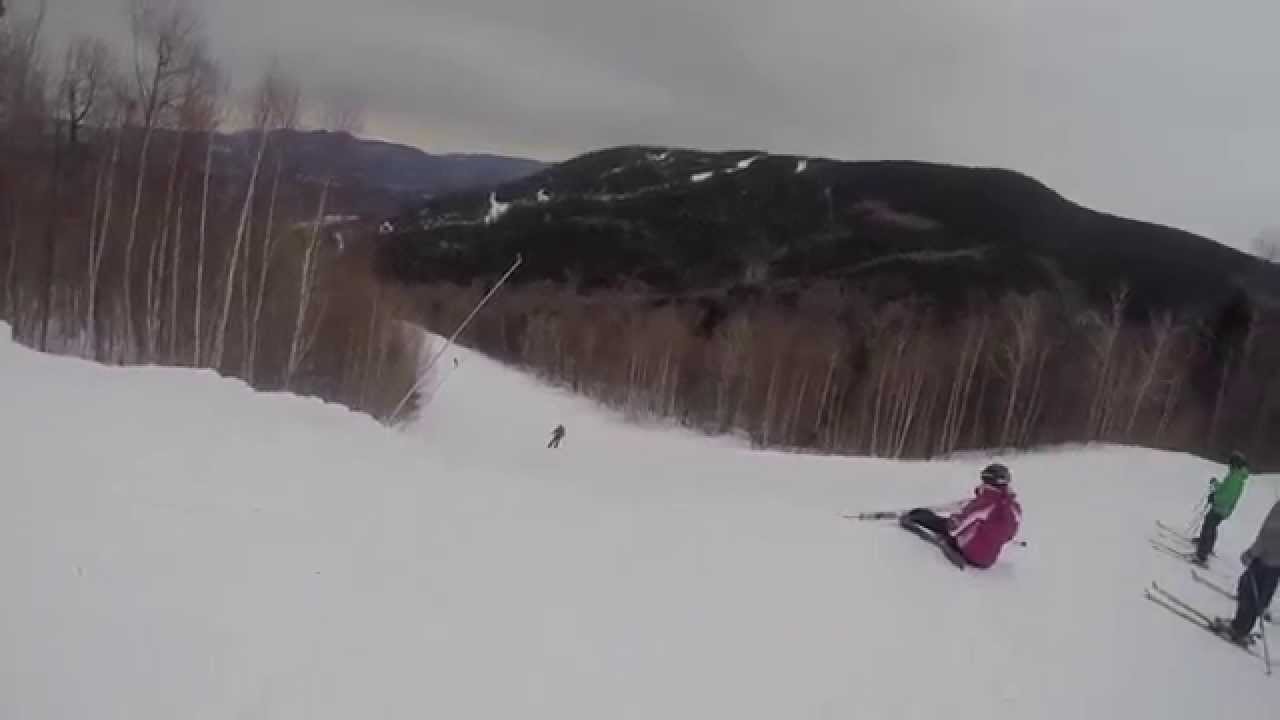 SKIING WIPE OUT - YouTube
