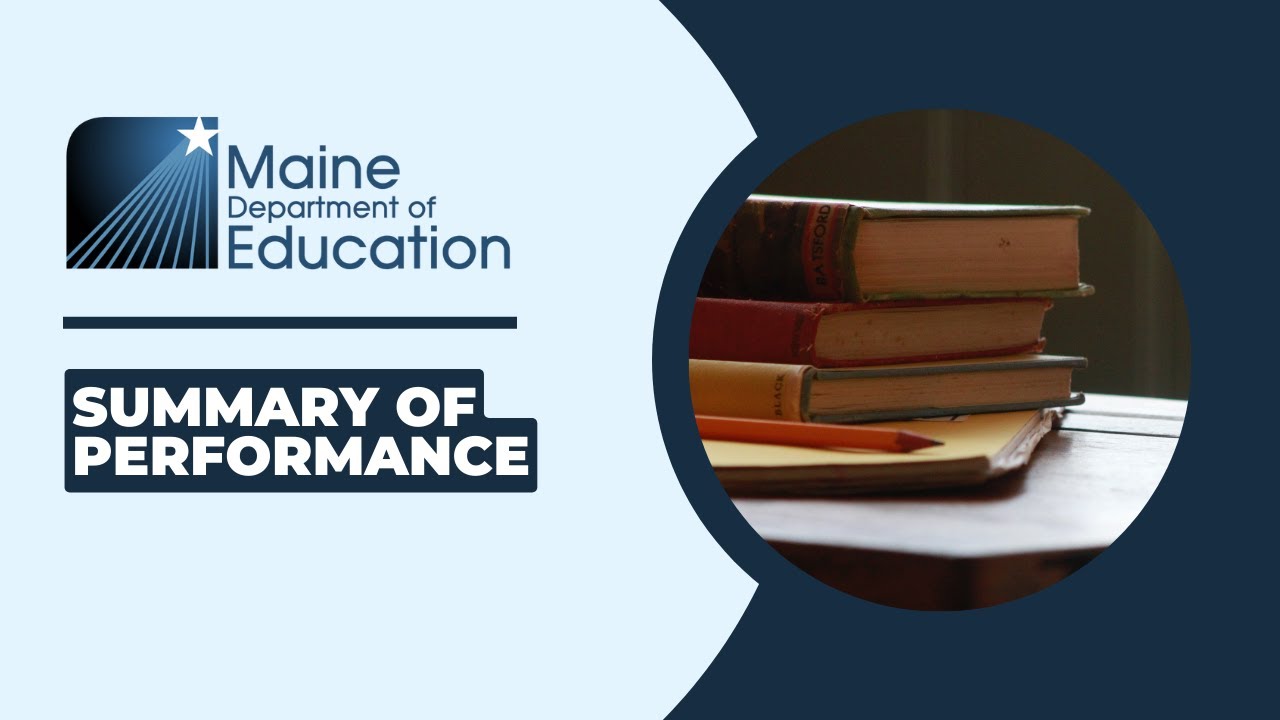Special Education Office Hours: Summary of Performance - YouTube
