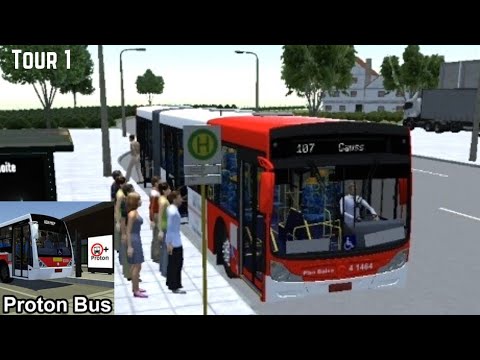 PROTON BUS SIMULATOR URBANO | Tour 1 | Gameplay #7 - YouTube