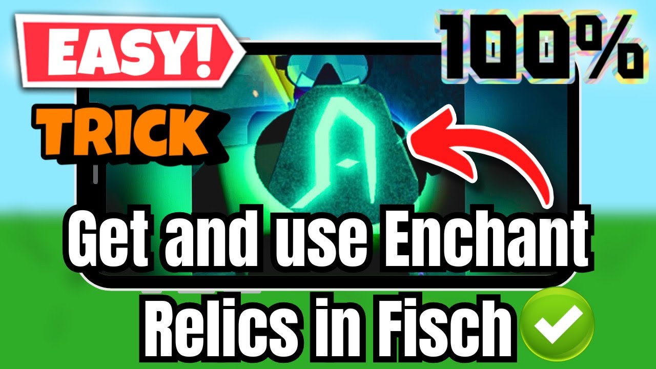 How to get and use Enchant Relics in Fisch Roblox (New Update) - YouTube