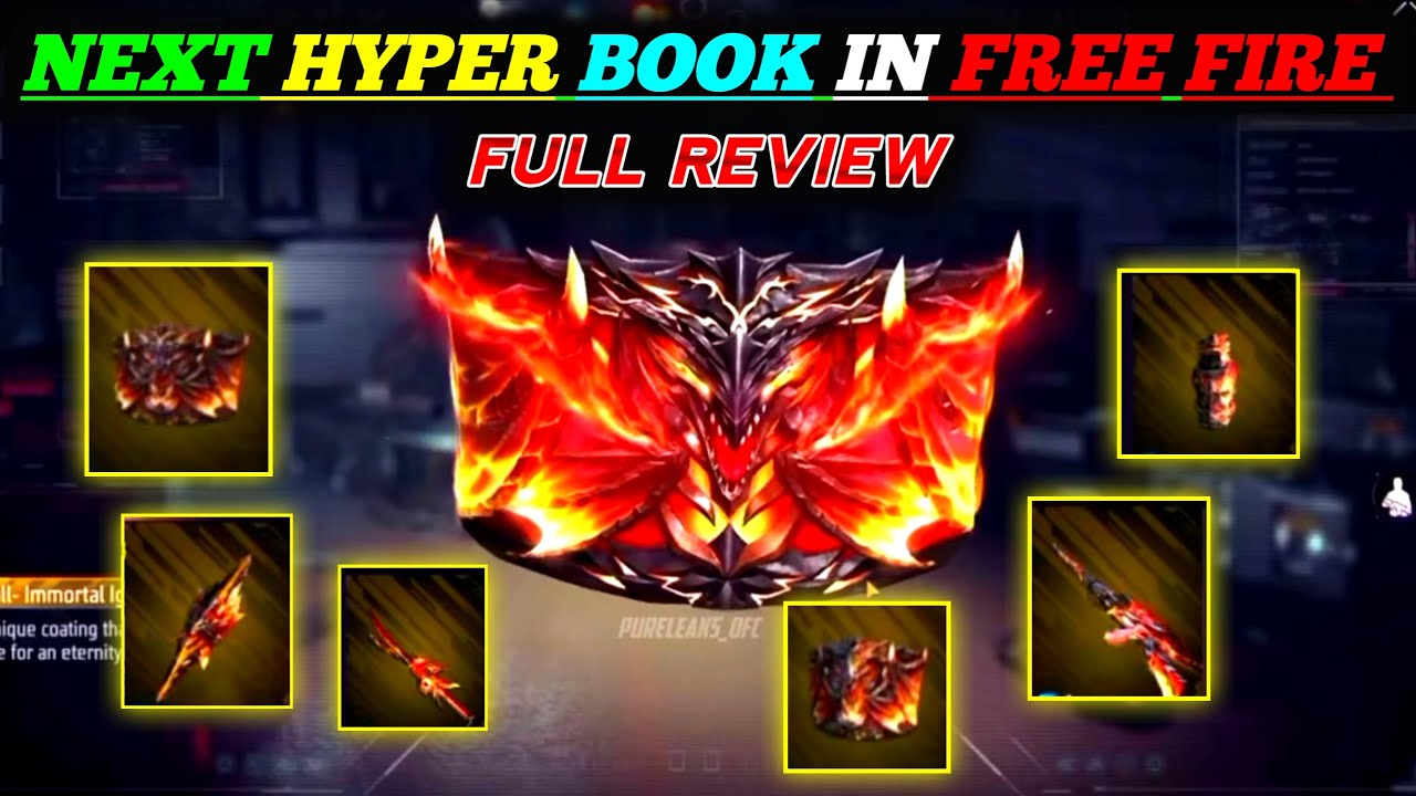 Free Fire New Hyper BOOk Reward | Free Fire New Event New Hyper Book In ...