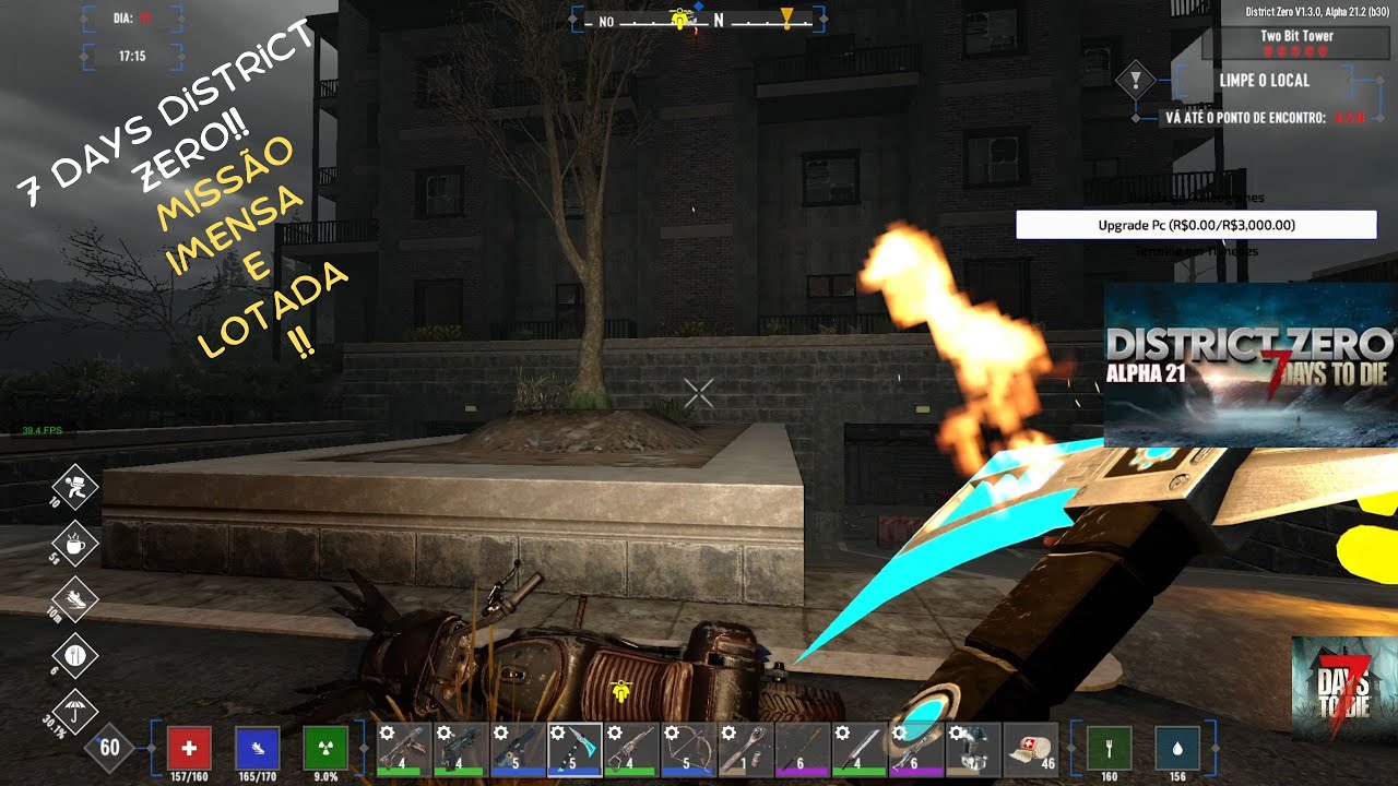 7 DAYS TO DIE MOD DISTRICT ZERO: MISSÃO GIGANTE NAS TORRES GEMEAS!!! EP25 - YouTube
