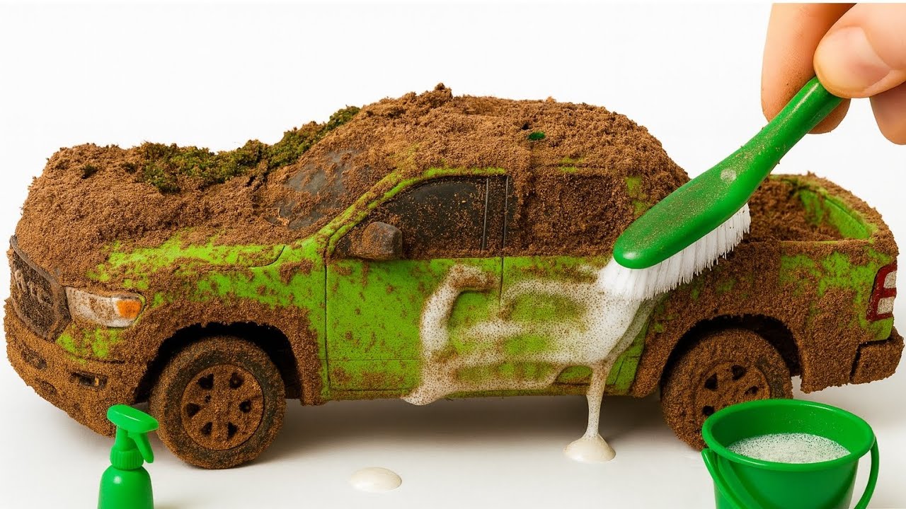 Super Realistic Cleaning of a 1:18 RAM Pickup After an Extreme Off-Road ...