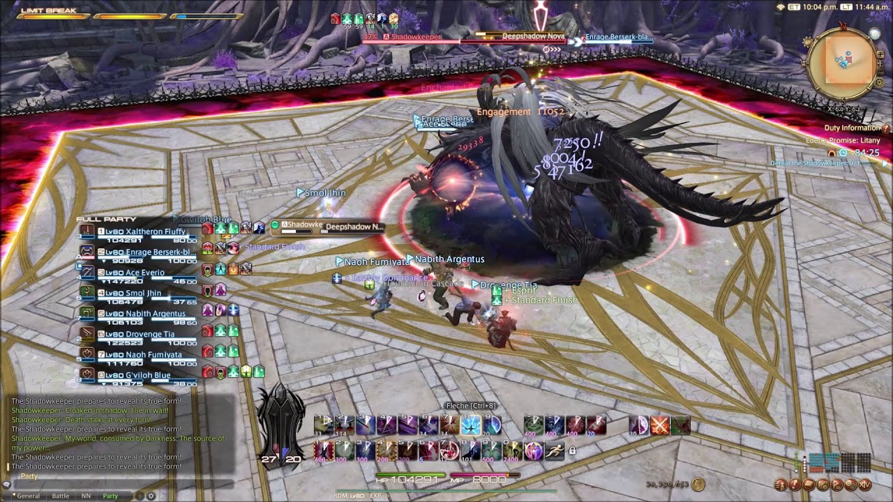 Final Fantasy XIV: Eden's Promise: Litany (Normal) - Shadowkeeper ...