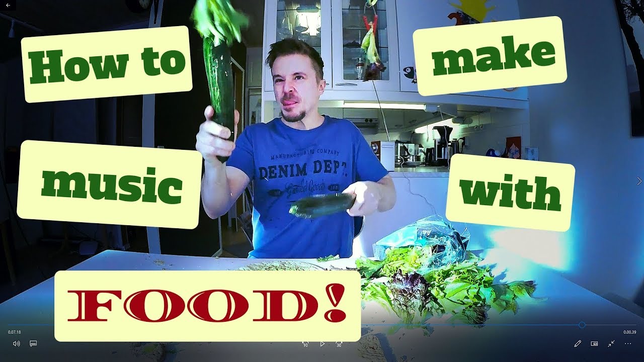 How to Make Music with Food - YouTube
